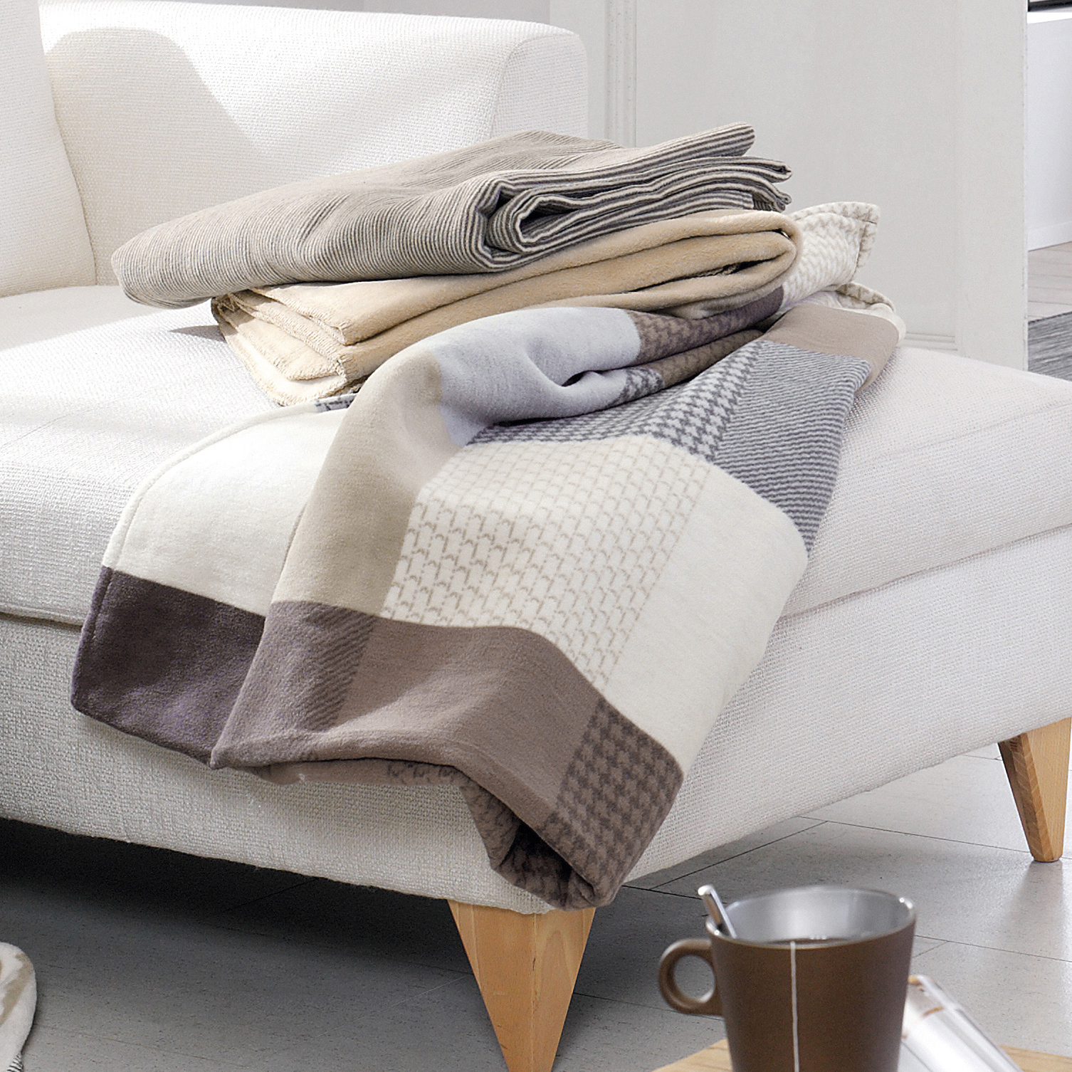 IBENA - Blankets & Throws - Organic Cotton - Cotton Blend