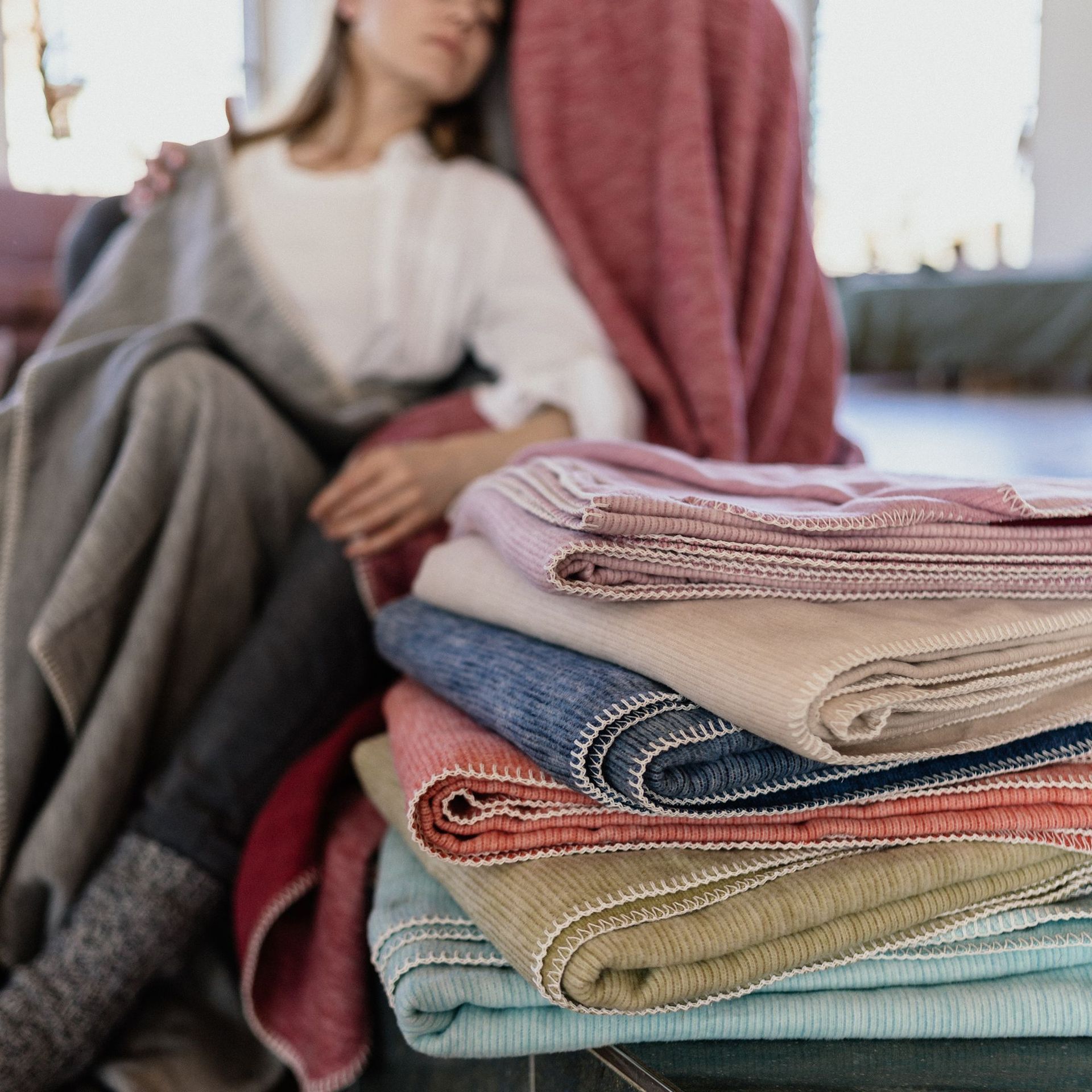 IBENA - Blankets & Throws - Organic Cotton - Cotton Blend